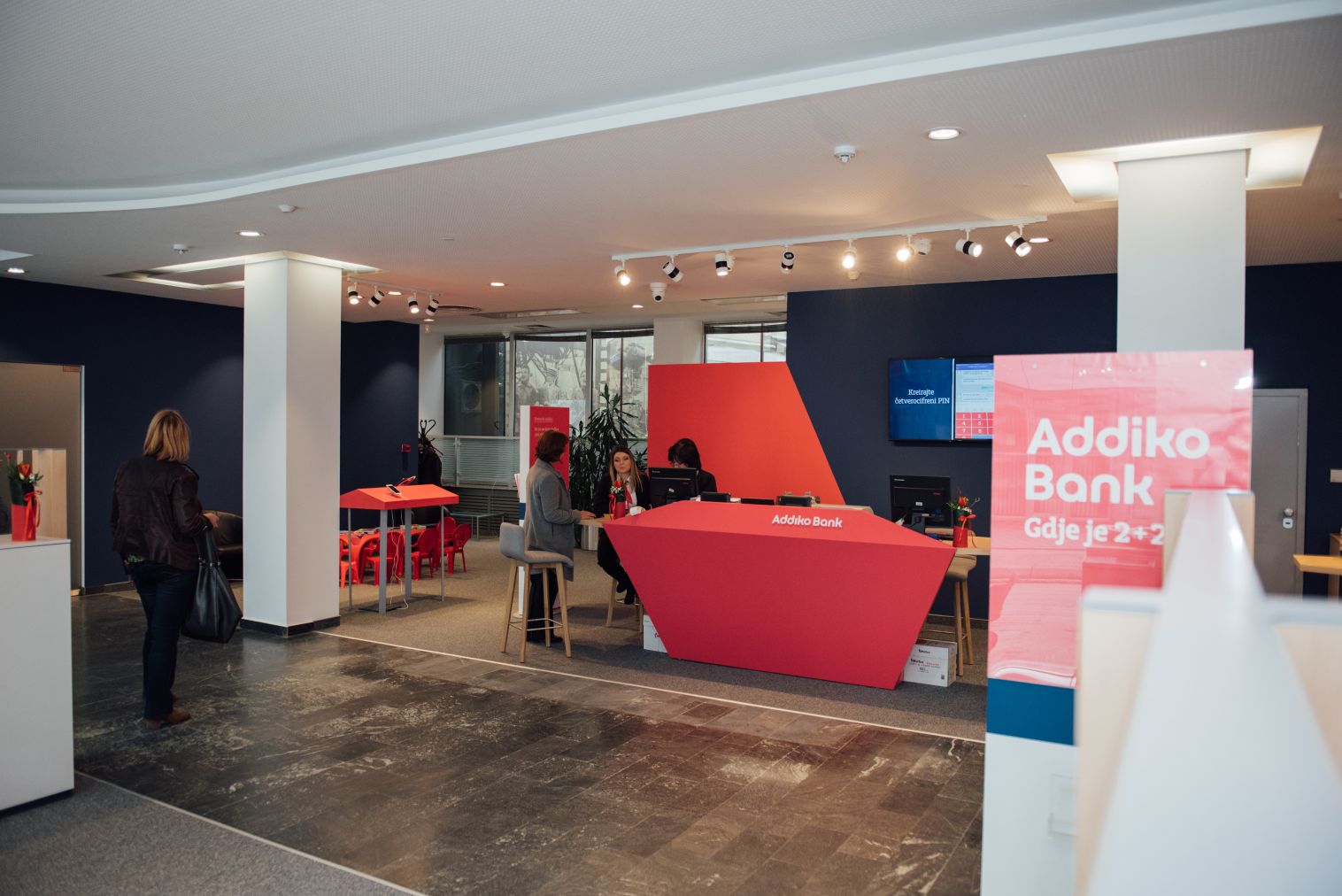 Poslovnica Addiko banke u Jukićevoj dobila novi izgled - Addiko Bank ...
